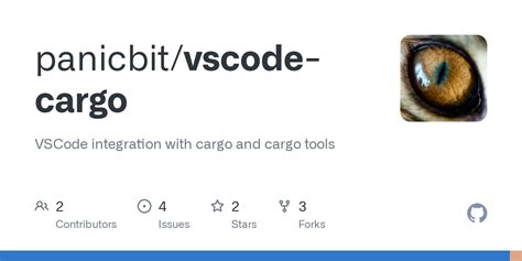 GitHub Panicbit Vscode Cargo VSCode Integration With Cargo And Cargo Tools