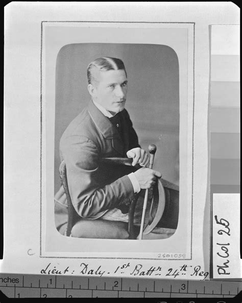 Unknown Person Lieutenant James Patrick Daly 1856 1879 1st Battalion 24th Regiment