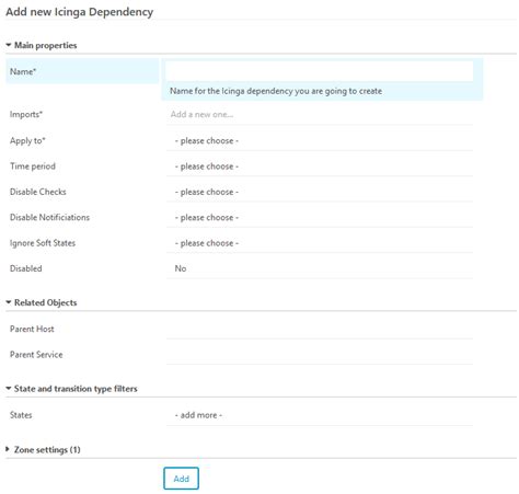 Creating Dependencies For Services With Director Icinga Director