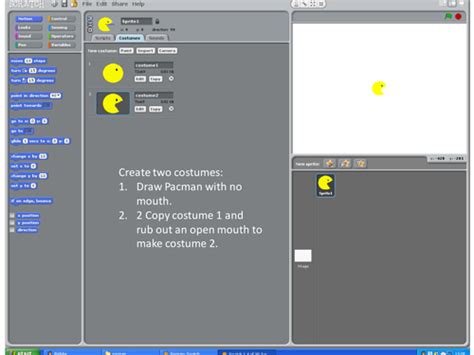 Scratch Pacman Game Teaching Resources