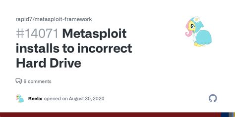 Metasploit Installs To Incorrect Hard Drive · Issue 14071 · Rapid7