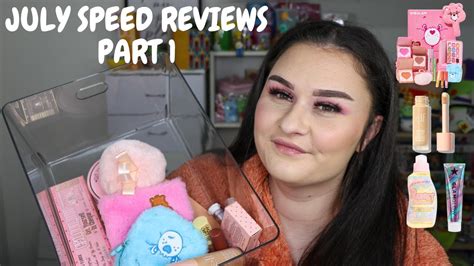 July Speed Reviews With Sojo Part 1 Youtube