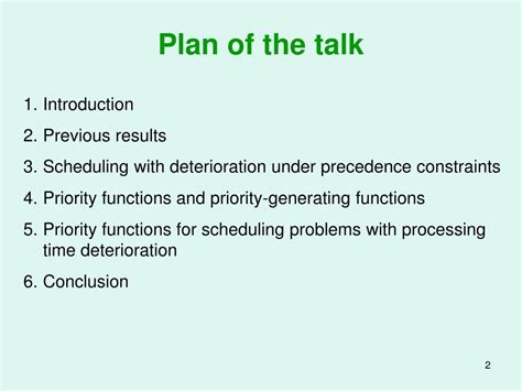 Ppt Optimizing Single Machine Scheduling With Time Deterioration And Precedence Constraints