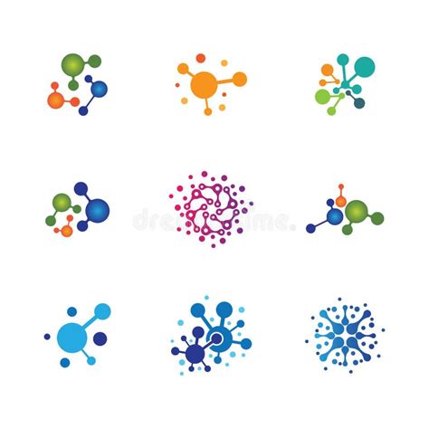 Molecule Vector Icon Stock Vector Illustration Of Genetics 175119534