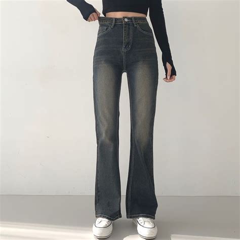 복플레이스 롱and숏＊스판인생부츠컷 흑청 워싱 스판 신이 만든 롱부츠컷 데님팬츠복플레이스 위시버킷
