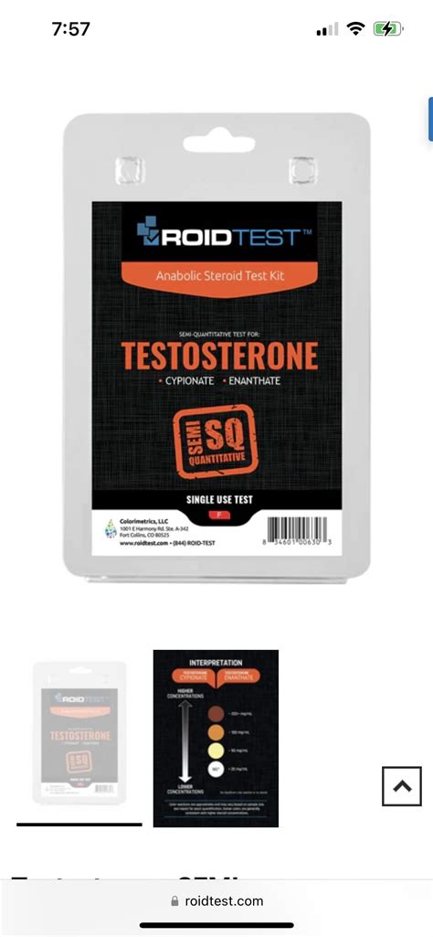 Has Anyone Here Used These Semi Quantitative Test Kits Or Any Products From Roid Test R
