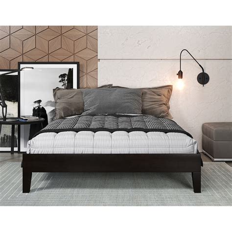 steve silver nix nix900fpbb nix contemporary full platform bed black