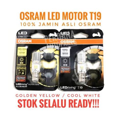 Jual Osram Led T Lampu Led Motor Warna Putih Kuning Ready Stok Shopee Indonesia