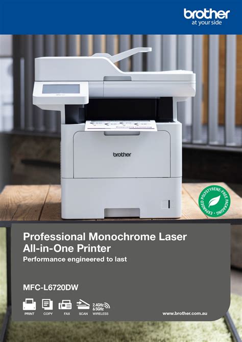 New Professional Mono Laser Multi Function Centre Print Scan Copy Fax With Up To Ppm