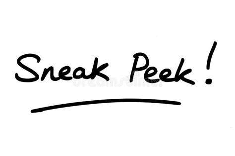 Preview Sneak Stock Illustrations 75 Preview Sneak Stock