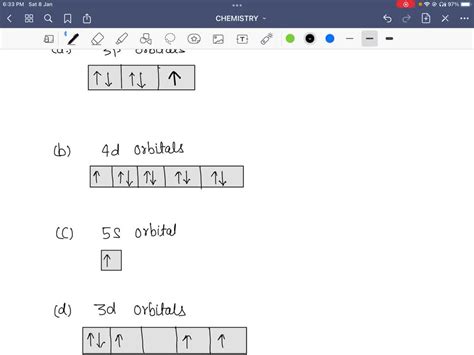 Solved Write The Values For The Quantum Numbers For The Bold Electron