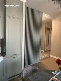 Декоративные рейки для стен - купить в Москве