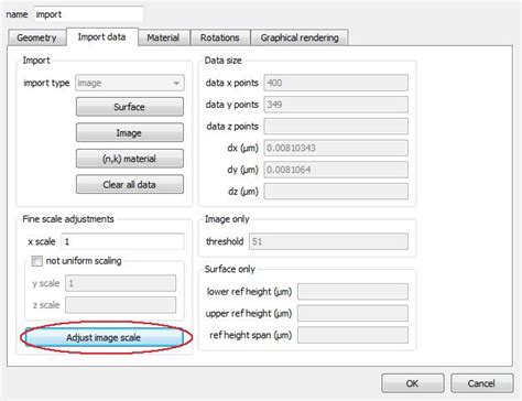 image import simulation object ansys optics