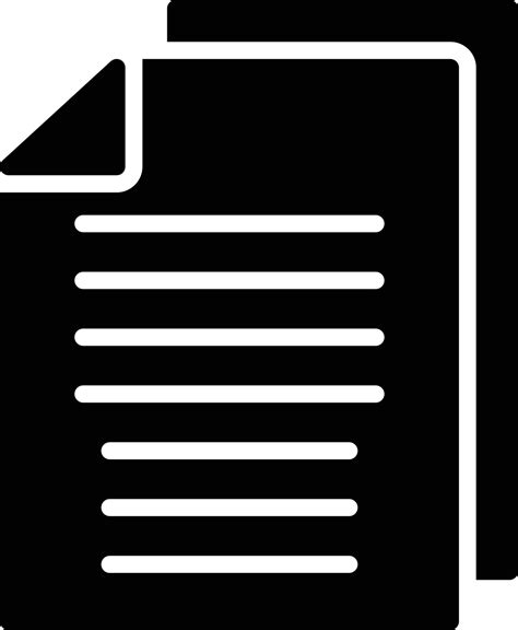 File Glyph Icon 11232667 Vector Art At Vecteezy