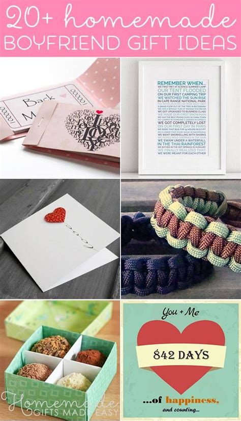 Best Homemade Boyfriend T Ideas Romantic Cute And Creative