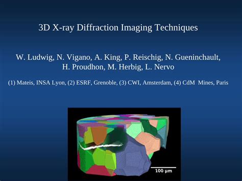 pdf 3d x ray diffraction imaging techniquesrahi mtexworkshop · 6d dct extended algorithm