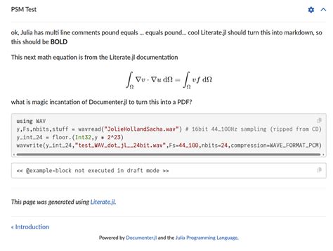 Literate Jl To PDF Using Documenter Jl Simple Question Tooling Julia Programming Language