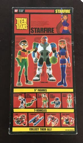 2004 Bandai Teen Titans Go Starfire 9 Tamaranian Titan Action Figure