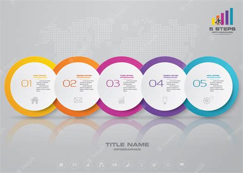 Premium Vector Timeline Infographic Element
