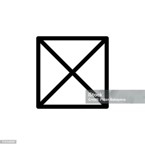 크로스 삭제 아이콘입니다 웹에 사용할 수 있습니다 로고 모바일 앱 Ui Ux 가까운에 대한 스톡 벡터 아트 및 기타 이미지