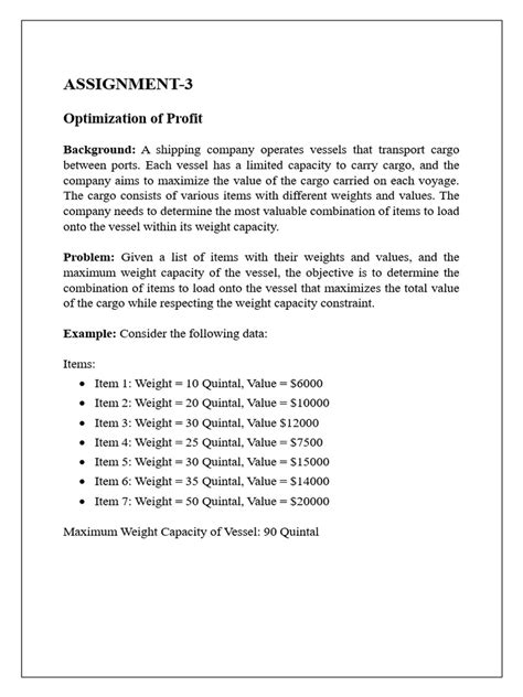 Assignment3 Greedy Method 1 Pdf Software Engineering Applied Mathematics