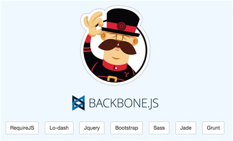 Github Zguillez Generator Base Backbone Backbone Js Basic Skeleton For Webapp Development