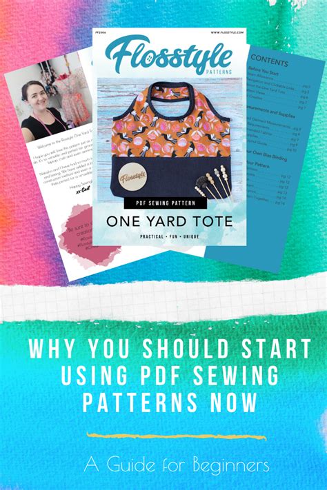 Why You Should Start Using PDF Sewing Patterns Now A Guide For Beginners