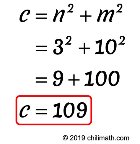 Generating Pythagorean Triples ChiliMath