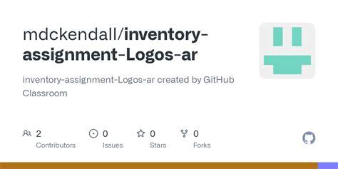 Github Mdckendall Inventory Assignment Logos Ar Inventory Assignment