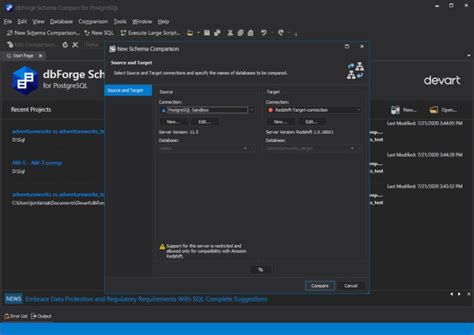 Dbforge Schema Compare For Postgresql Download And Review