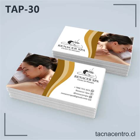 Tarjetas De Presentación Masajes Tacna Centro
