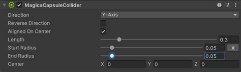 Setting Collision Detection Magica Soft