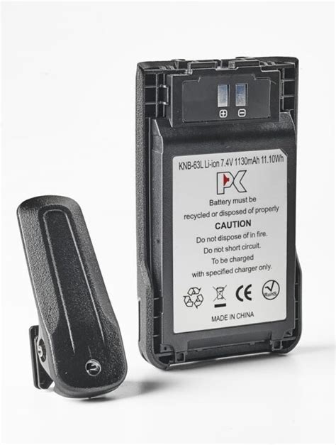Batería Knb 63l Li Ion 7 4v 1130 Mah Para Kenwood