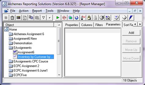 Parameters Sage Intelligence