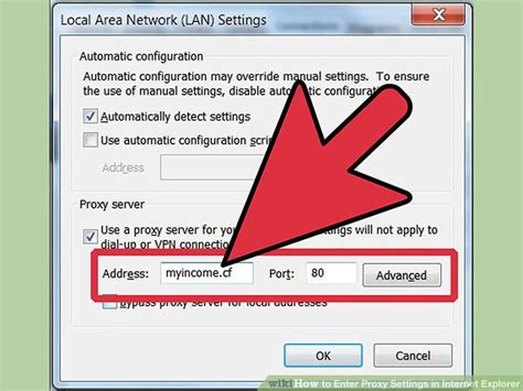 How To Enter Proxy Settings In Internet Explorer 9 Steps