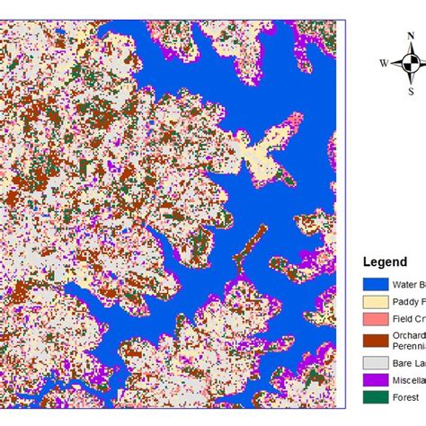 Land Use Classification Using Fuzzy K Mean From Combination Of Band 1 Download Scientific
