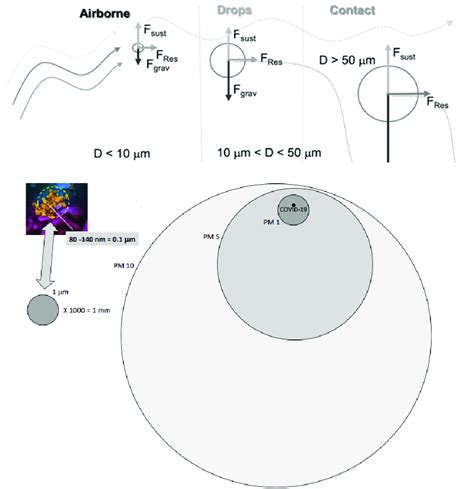 Typical Particle Trajectory For Air Particles Relative To Their