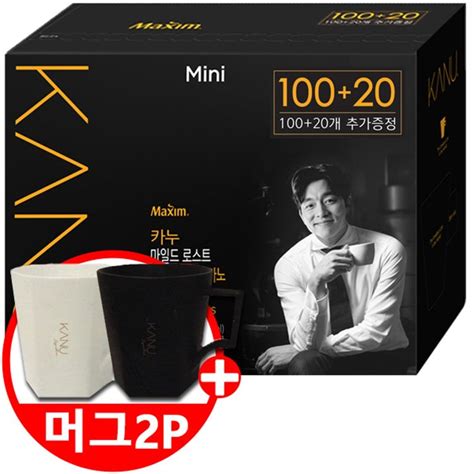 카누 미니 마일드 스위트 120t 헥사곤머그2p 홈플러스 택배배송