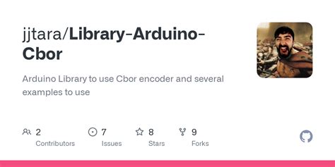 Github Jjtaralibrary Arduino Cbor Arduino Library To Use Cbor