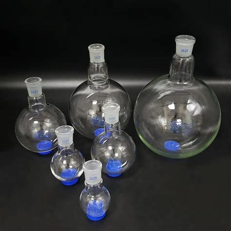 25 50 100 250 500 1000 2000ml 24 29 Single Neck Round Bottom Flask Boiling Flask Round Bottom