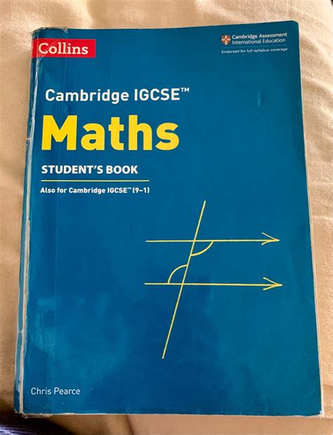 Cambridge Igcse Math Textbook Hobbies And Toys Books And Magazines Textbooks On Carousell