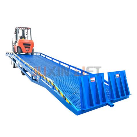 Mobile Dock Leveler Warehouse Truck Loading Unloading Bay Container Lift Ramps Working Platform