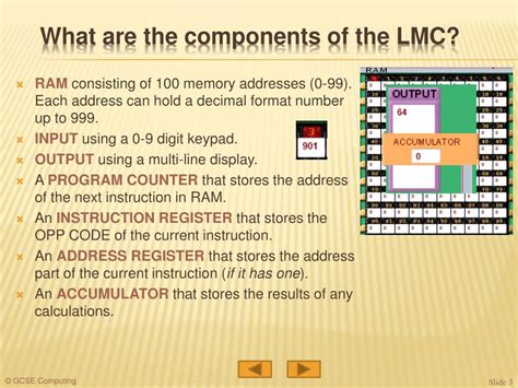 Ppt Gcse Computing The Lmc Powerpoint Presentation Free Download