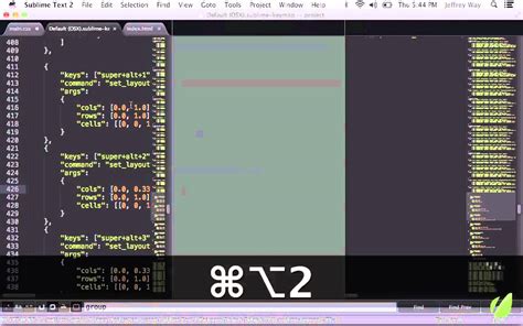 Sublime Text 2 Tutorial Part 31 Configuring And Mastering Split Windows Youtube