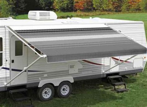 Buy Carefree Ea188d00 Fiesta Springload Awning Awning Blackgray — Rv