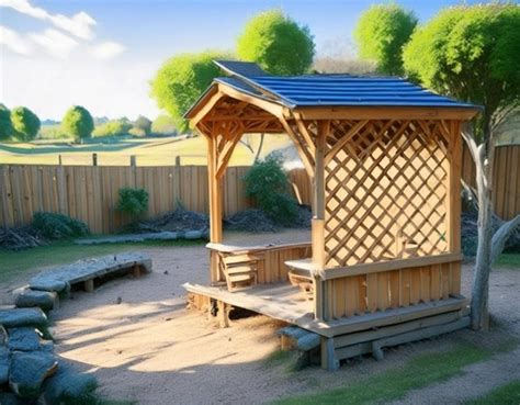 How To DIY Wooden Gazebo For Outdoor Entertainment Yours Crafts