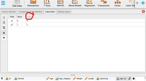 How To Transform A New Variable In Jasp — Forum