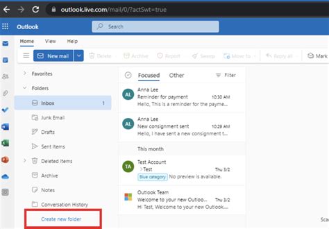 How To Organize Outlook Email Folders