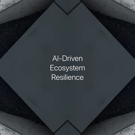 Ai Driven Ecosystem Resilience → Term