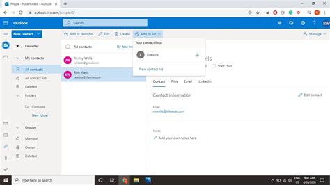 how to add members to a distribution list in outlook